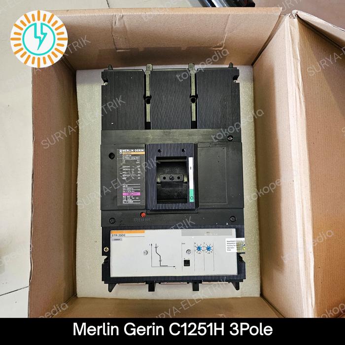 Jual BREAKER MCCB MERLIN GERIN MG C1251H C 1251H 3P 70kA 1250A 1250 ...