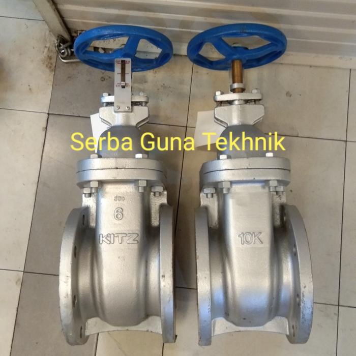 Jual Gate Valve (6"inchi/DN150) Jis10k Kitz Cast Iron Flange - Jakarta Barat - Serba Guna ...