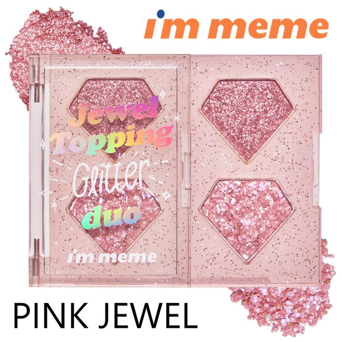 Jual I'm Meme Jewel Topping Glitter Duo 3g - 03 Pink Jewel (eyeshadow ...