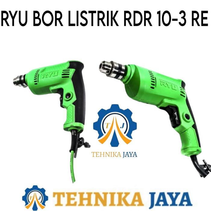 Jual Mesin Bor Tembok Beton RYU RDR 10-3 RE Impact Drill 10MM Serbaguna ...
