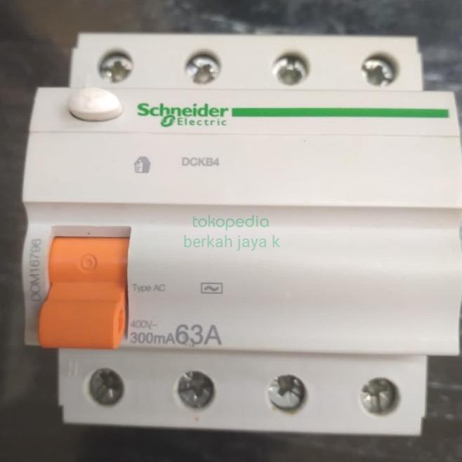 Jual ELCB / RCCB DOMAE 4P 63A 300MA SCHNEIDER - Jakarta Pusat - berkah ...