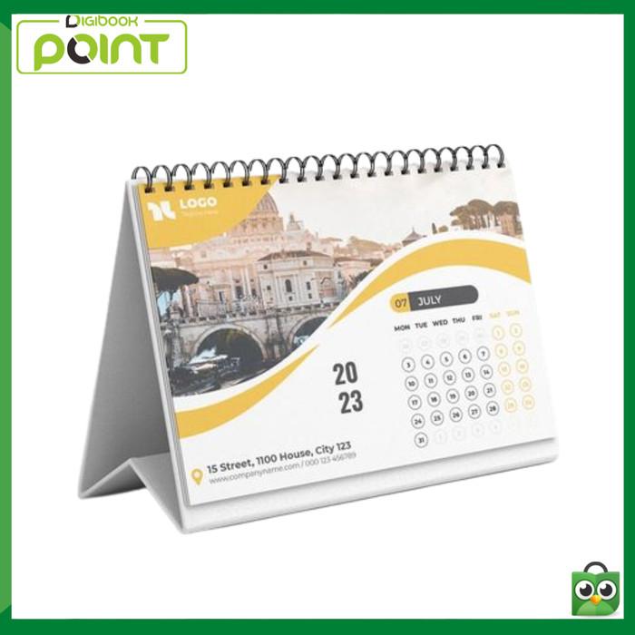 Jual Cetak Kalender 2024 Custom Minimalis Isi 6 Lembar 1 Muka - Kota ...