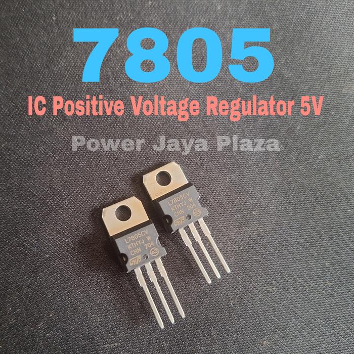 Jual IC 7805 Positive Voltage Regulator 5V 5Volt - Kota Bandung - Power ...