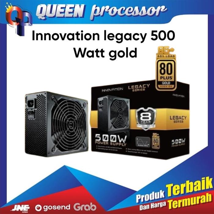 Jual PSU INNOVATION LEGACY 500W 80+ GOLD POWER SUPPLY - Jakarta Pusat ...