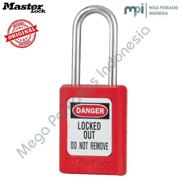 Jual Gembok Safety LOTO Master Lock S31 RED Thermoplastic Padlock ...
