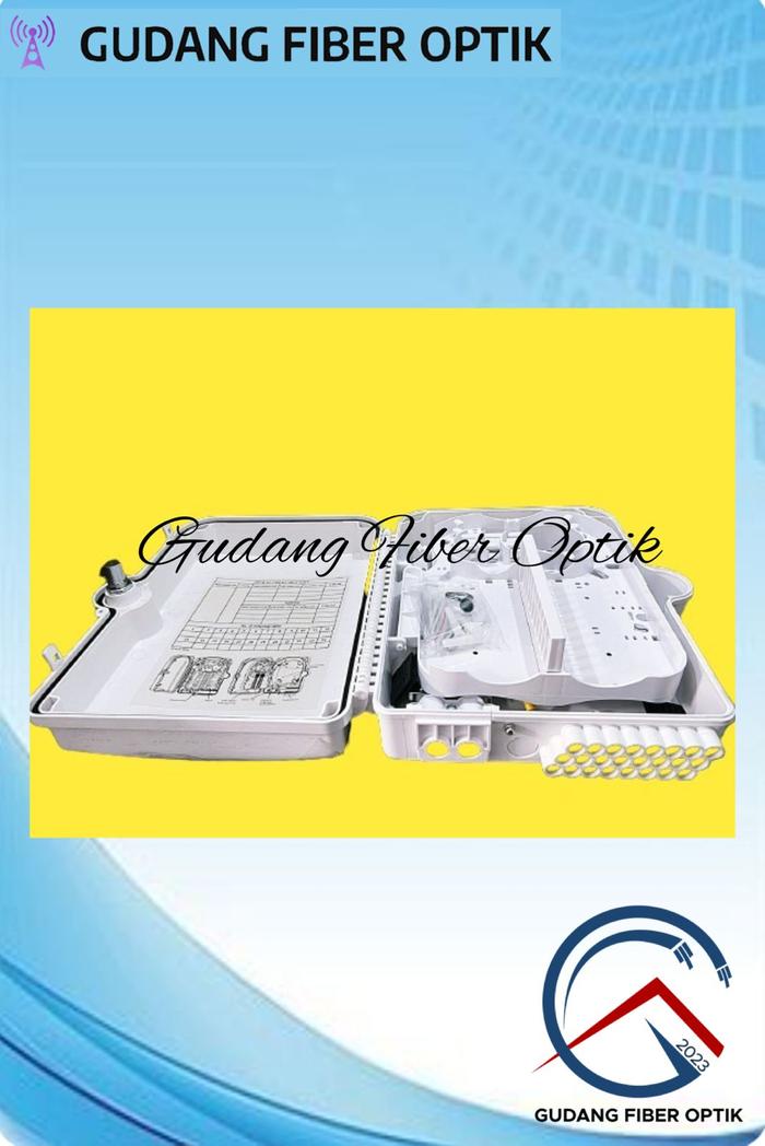 Jual Transdata ODP 24 core lengkap pigtail, adapter, protector, klem ...