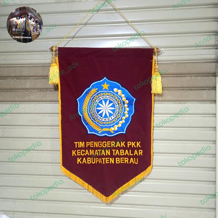 Jual bendera vandel pkk costum 60x90 standar ruangan - Jakarta Pusat ...