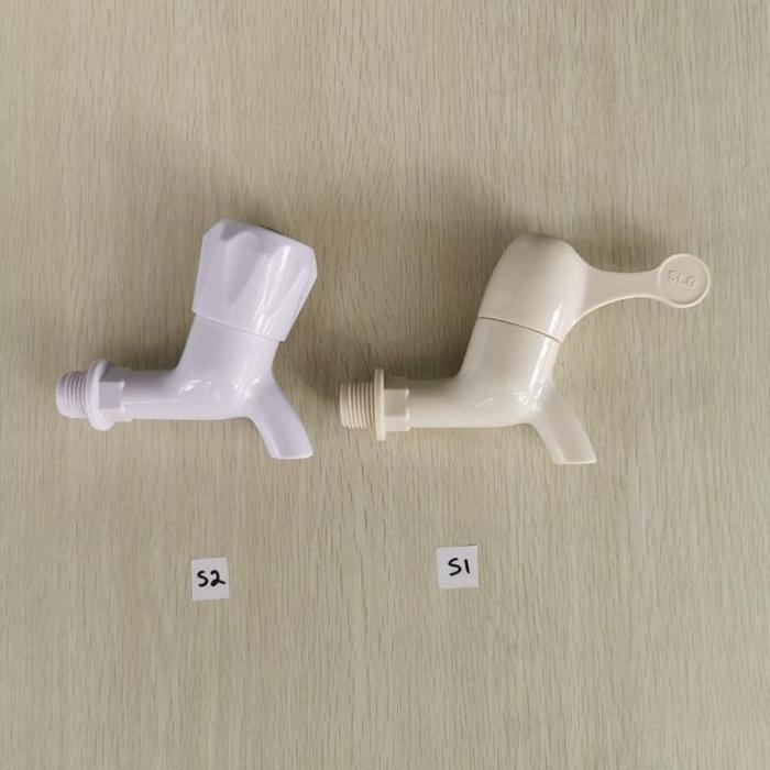 Jual Kran Air Plastik Soligen Engkol / Kran Dinding Plastik / Kran ...