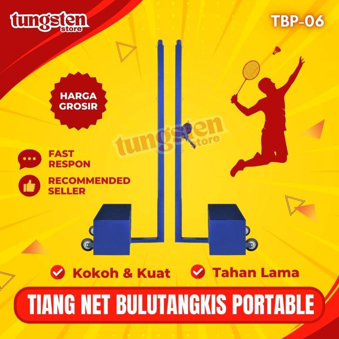 Jual Tiang Net Bulutangkis Portable TBP-06, Tiang Bulutangkis Portable ...