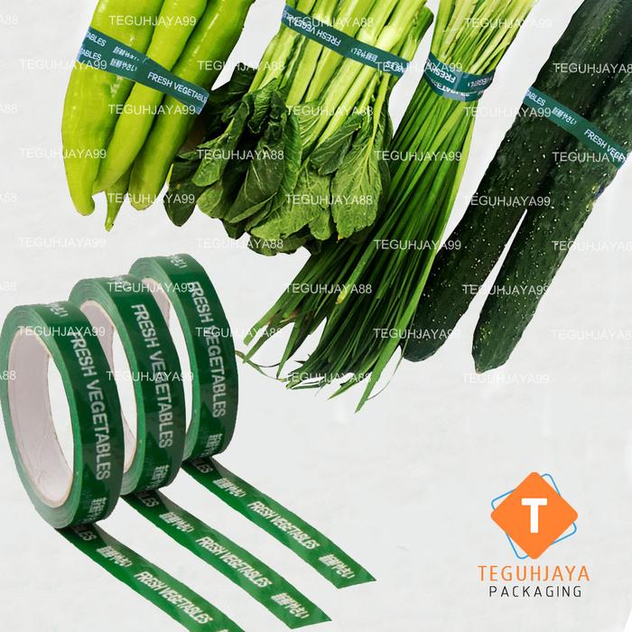 Jual Lakban Isolasi Selotip Fresh Vegetable Daging Sayur Star Daimaru ...
