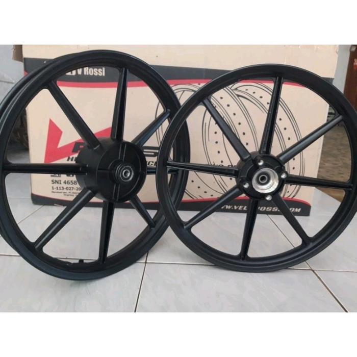 Jual velg motor V Rossi palang 8 Revo absolute Revo fi, Revo fit hitam ...