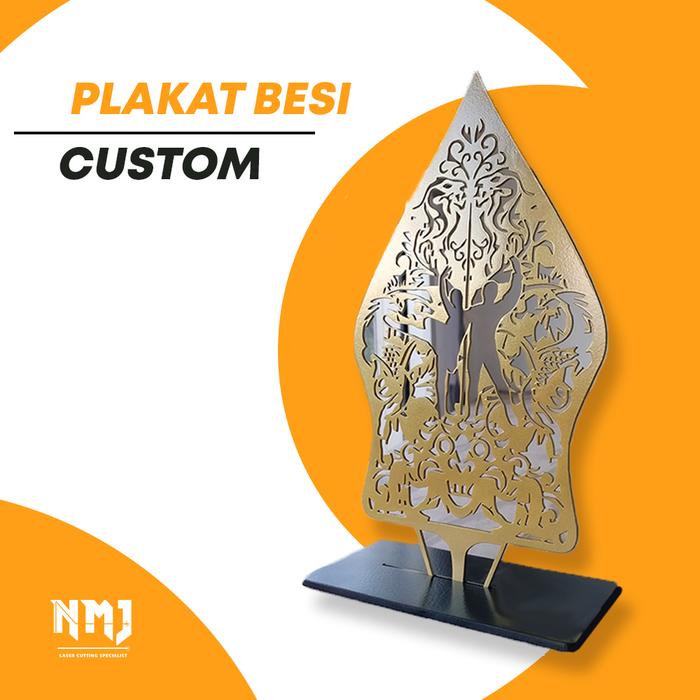 Jual Plakat Besi Custom - Plakat Piala Penghargaan - Kab. Tangerang ...