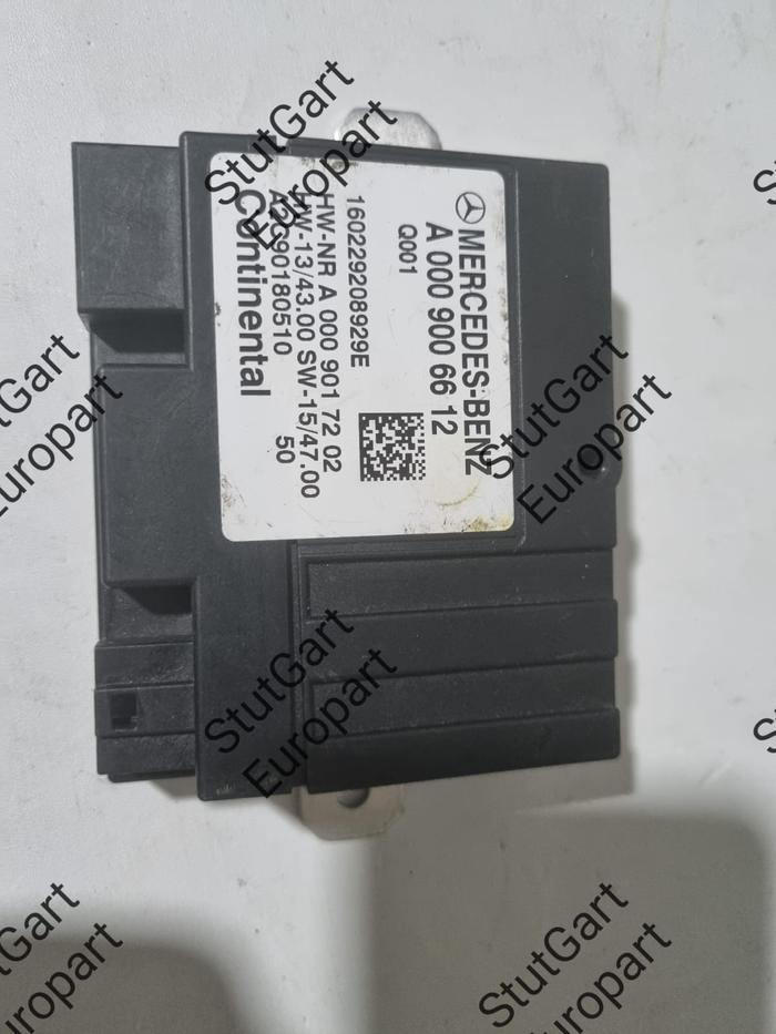 Jual MERCEDES-BENZ FUEL PUMP CONTROL MODULE a0009006612 OEM B1 ...