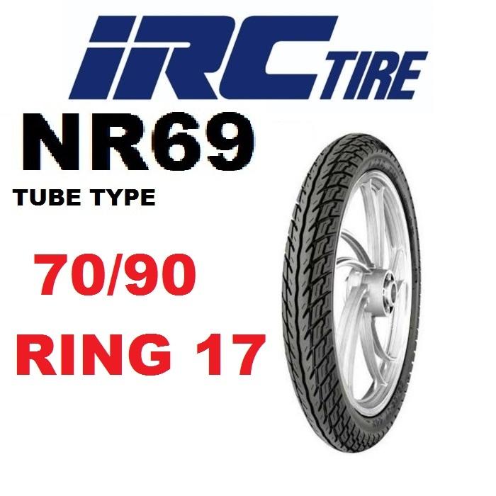 Jual BAN IRC NR69 NR72 70/90 80/90 ring 17 Ban Luar Standar Motor Bebek ...