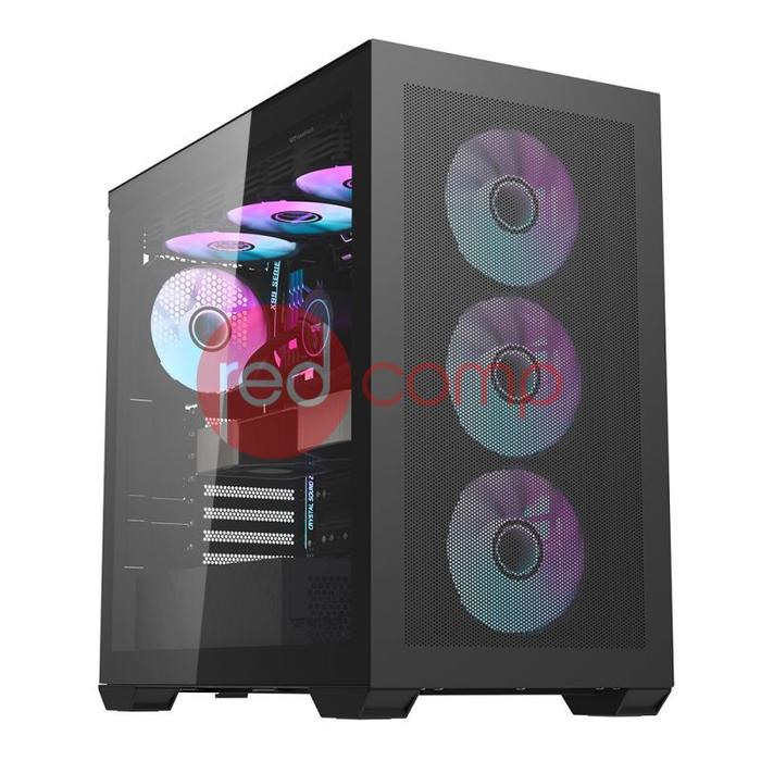 Promo DarkFlash DLX4000 (Mesh) Front Panel - Casing PC Glass EATX Type ...
