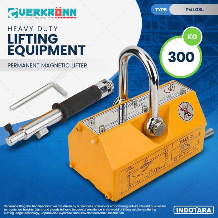 Promo Verkronn Lifting Equipment - Magnetic Lifter Type PML - 300 Kg ...