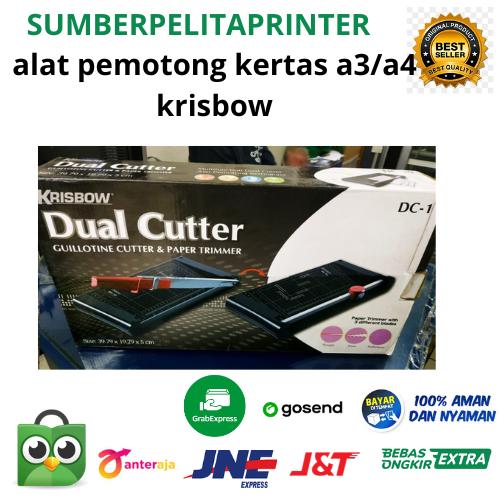Jual Pemotong kertas A3/ A4 krisbow paper cutter new - Jakarta Pusat ...