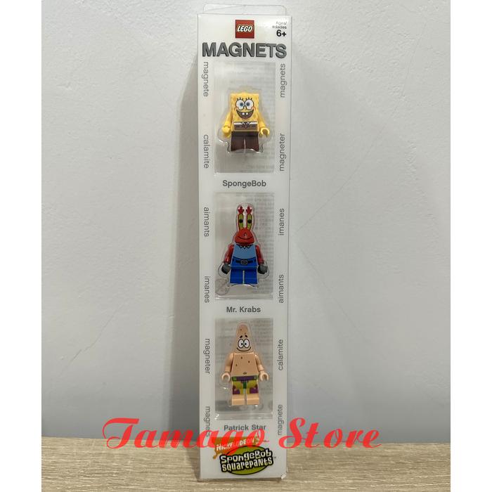 Jual Lego Magnets 851854 - SpongeBob Minifigure Magnet Set - Jakarta ...