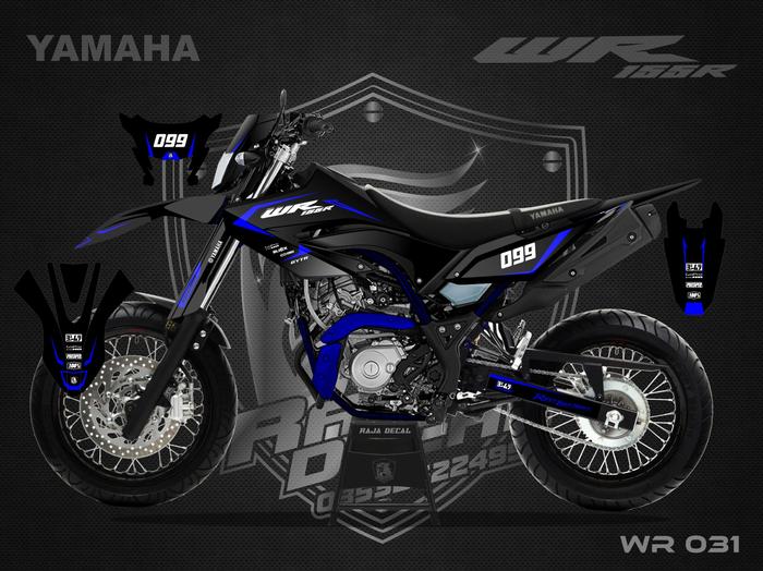 Promo Decal Stiker Yamaha WR 155 Desain Minimalis Supermoto WR 031 ...