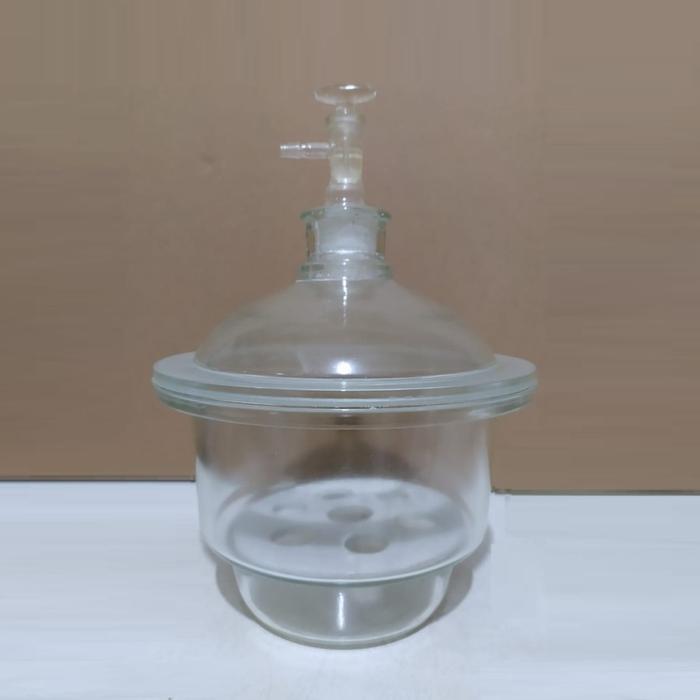 Jual DESICCATOR VACUUM 30 CM, DESICCATOR VACUUM DESIKATOR VACUM GLASS ...