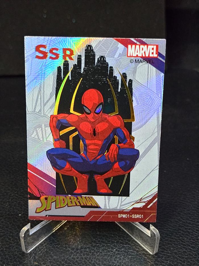 Jual Marvel Amazing Spiderman Hologram trading cards kartu spider-man ...