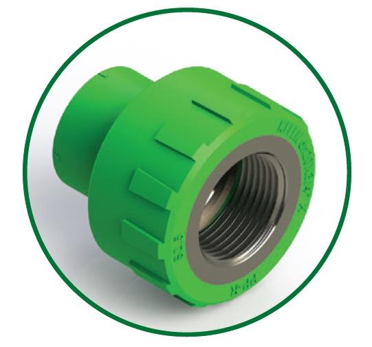 Jual RUCIKA - PPR FEMALE THREAD JOINT / SOK DRAT DALAM 20mm x 1/2 ...