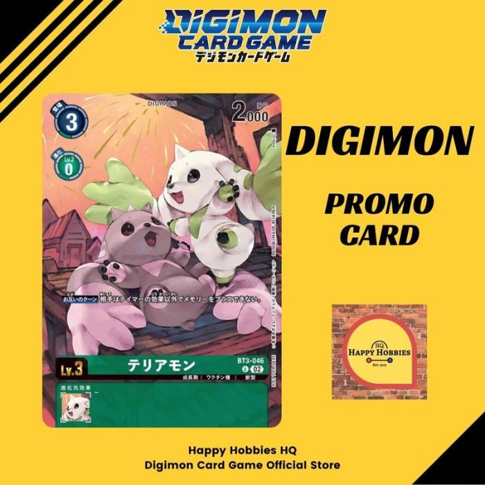 Promo Digimon Card Game BT3-046 Terriermon Promo Tamer - Kota Surabaya - Happy Hobbies HQ SUB ...