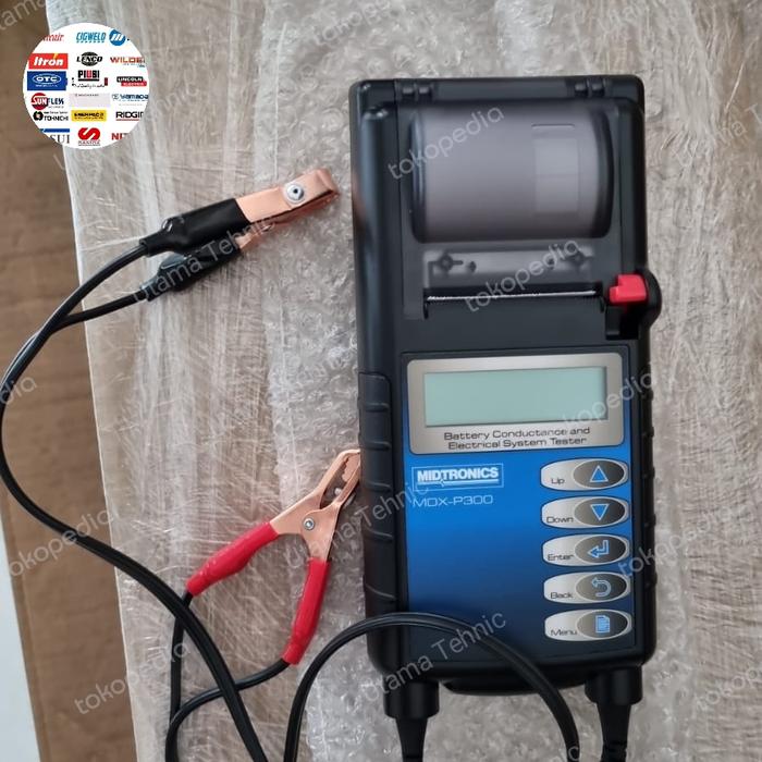 Jual Midtronics MSX-P300 Battery Starting System Tester Printer ...