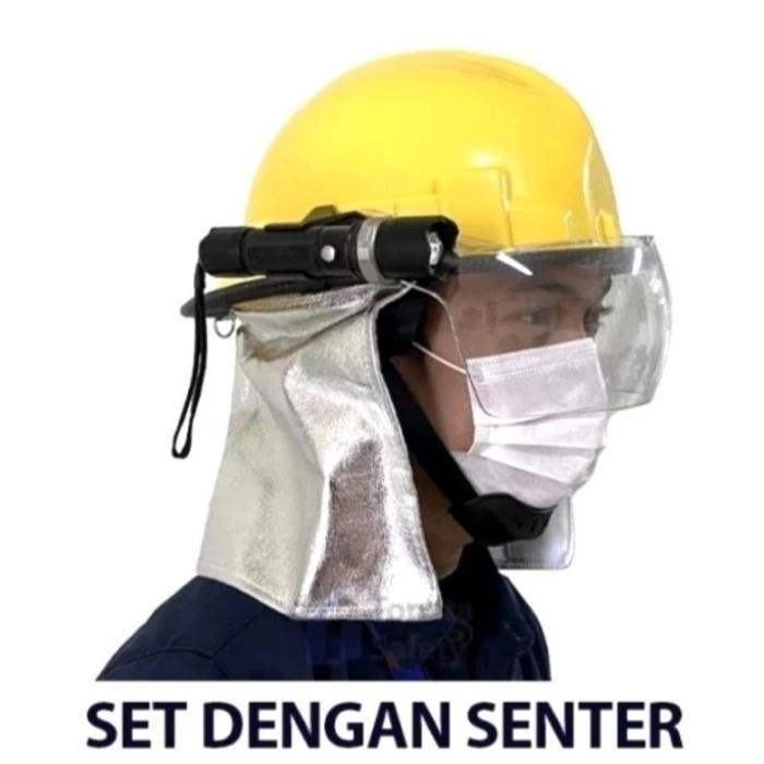 Jual HELM PEMADAM KEBAKARAN / HELM DAMKAR DENGAN SENTER ORIGINAL ...