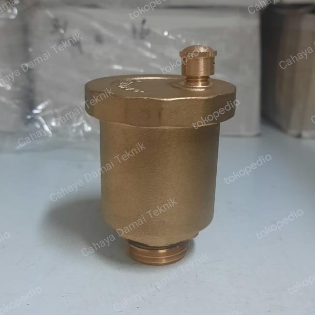 Jual Air vent valve kuningan 1/2"inch / Automatic air vent brass ...