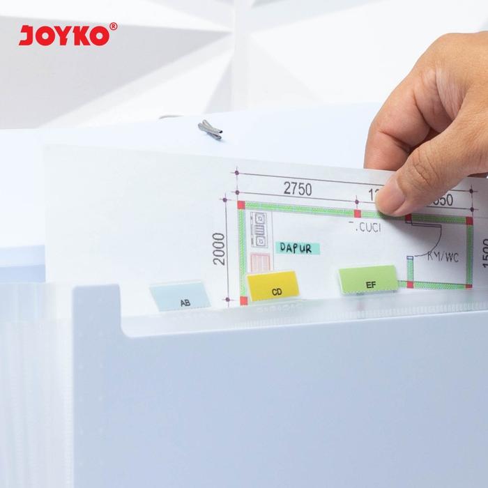 Jual Expanding File Map Harmonika Joyko Ef-8f4 Pastel Color 7 Pocket ...