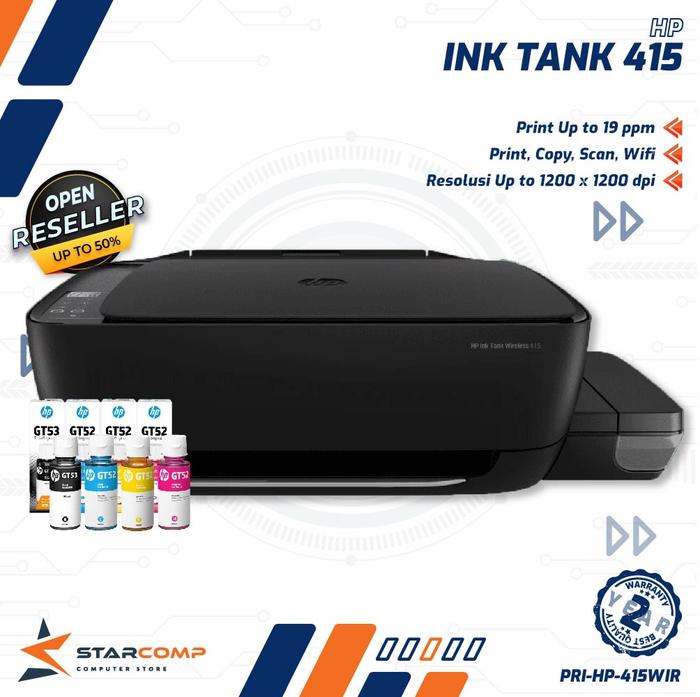 Promo Printer HP Ink Tank 415 (Print Scan Copy Wifi) InkTank HP415 ...