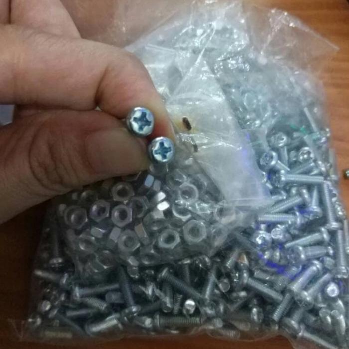 Jual Baut Mur JP 5 x 15 mm kepala plus 100 pasang - Jakarta Pusat ...