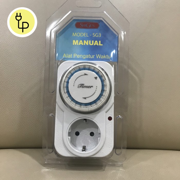 Jual Timer stop kontak 24 jam manual analog Shigen - Jakarta Utara ...