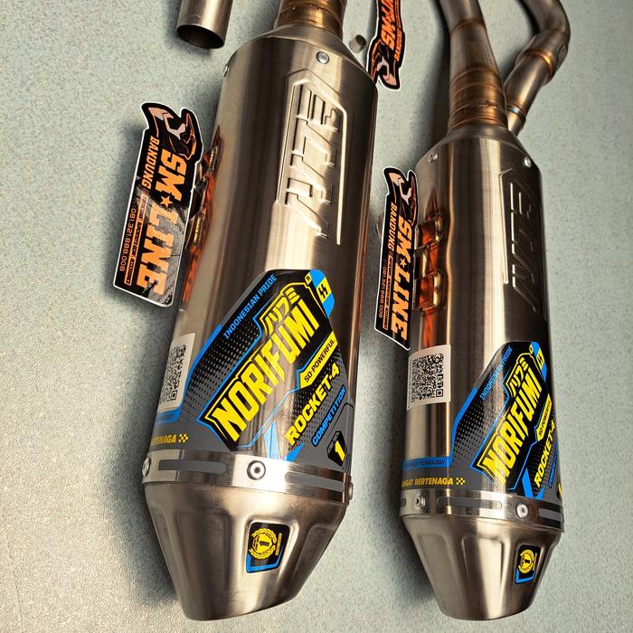 Jual Norifumi Rocket 4 CRF 150 Kompetisi logo baru - Kota Bandung ...