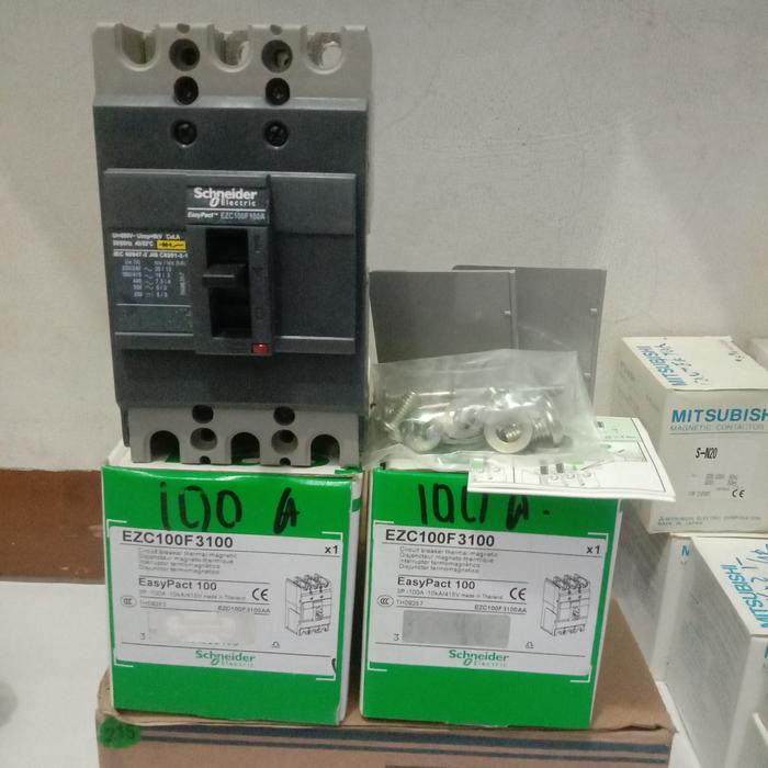 Jual MCCB Schneider EZC100F 3Ph 100A / MCCB Schneider EZC 100A Original - Kota Bandung - multi ...