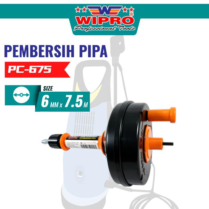 Jual Pembersih Saluran Pipa / Drain Cleaner PC-675 WIPRO (6mm X 7.5M) - Kota Surabaya - Wipro ...