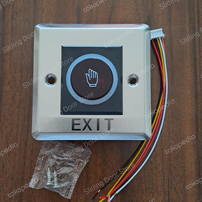 Jual Tombol No Touch Hand Sensor Exit Button Infrared Automatic ...
