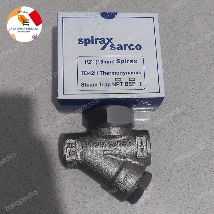Jual Steam Trap Thermodynamic Spirax Sarco TD42H 1/2" inch / TD 42 H ...