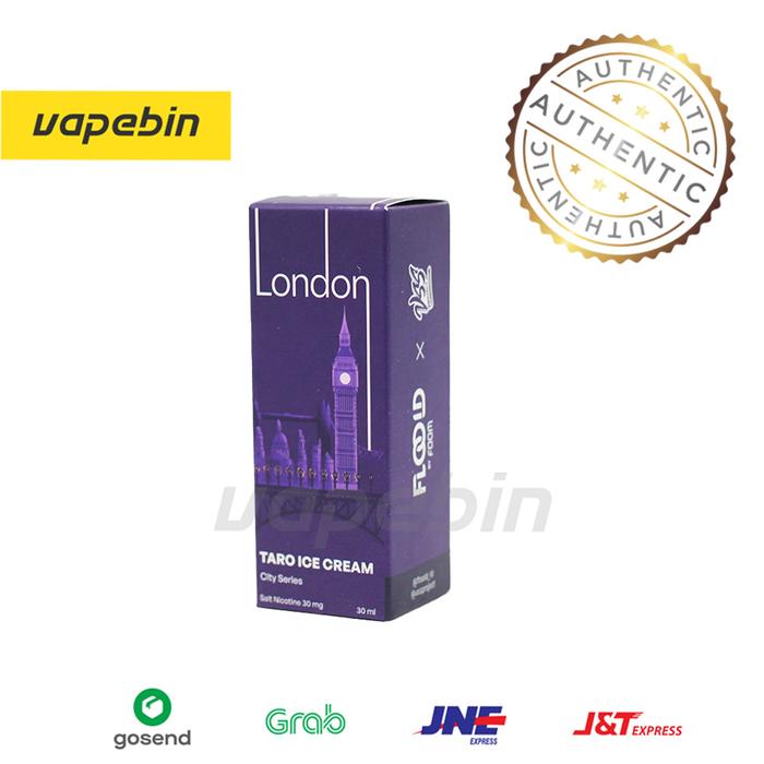 Jual LIQUID FOOM LONDON TARO ICE CREAM SALTNIC - FOOM CITY SERIES ...