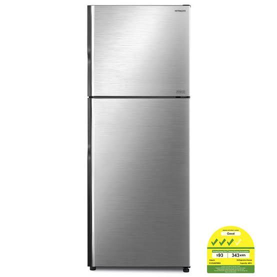 Jual Clearance SALE : Kulkas 2 pintu inverter HITACHI R-VX48PGD9 BBK / BSL - BSL (silver ...