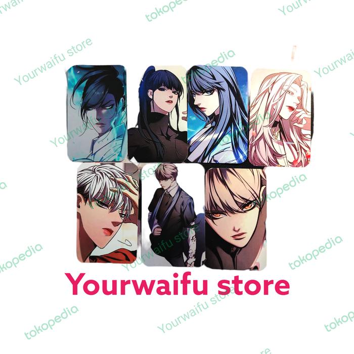 Jual Eleceed Kaiden Jiwoo Kartein Webtoon set Anime photocard ...