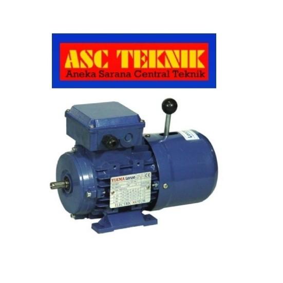Jual Electric Motor Brake Yuema YAB 4P 10HP 07.5KW 3Phase B3 Foot ...