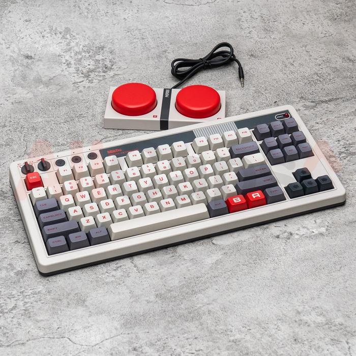 Jual 8bitdo Retro Wireless 87 Keys Hotswappable Mechanical Keyboard Di ...