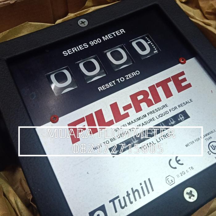 Jual Flow meter fill rite 1.5 inch series 900 4 digit meters - Jakarta ...