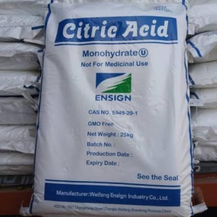 Jual CITRIC ACID MONOHYDRATE 250gr / asam sitrat / asam sitrun ...