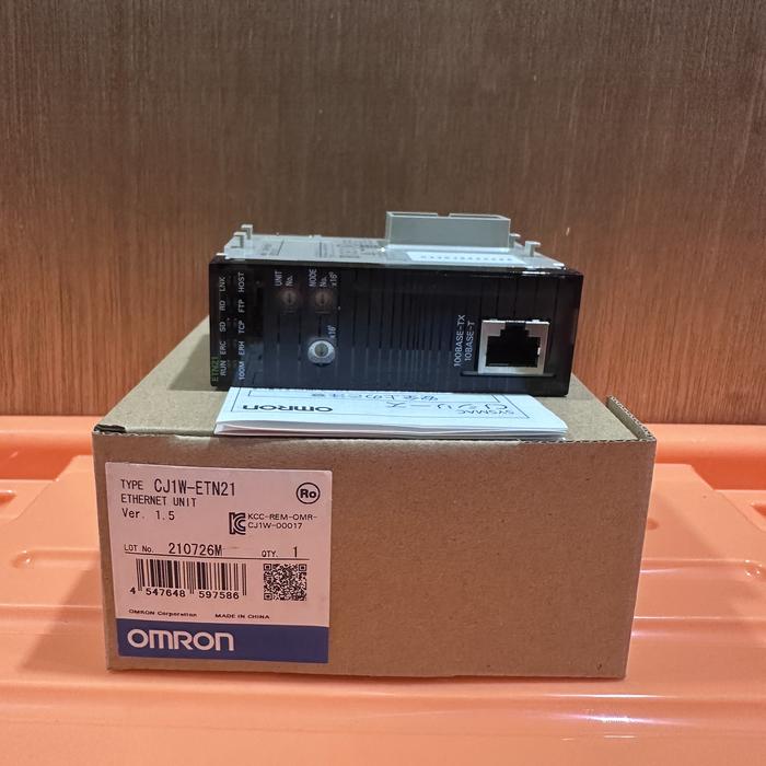 Jual PLC OMRON CJ1W-ETN21 ORIGINAL - Kab. Bekasi - Cahaya Bersama ...