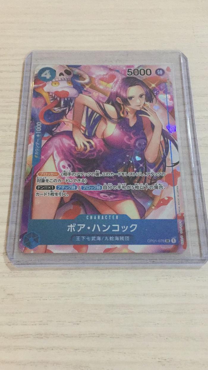 Jual One Piece Card Game Boa Hancock OP01-078 P-SR TCG Japan - Jakarta ...