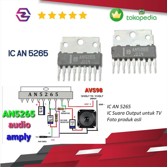 Jual IC Ic ic AN5265 An5265 AN 5265 - Kab. Banyumas - GROSIR LEGEND ...