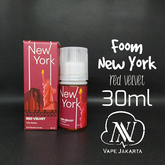 Jual Foom New York Red Velvet Salt Nic 30ml 30mg - Jakarta Barat ...